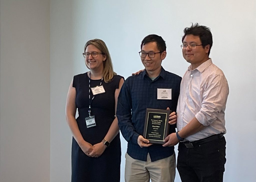 Hanyi Duan Wins Samuel J. Huang Award | Polymer Program